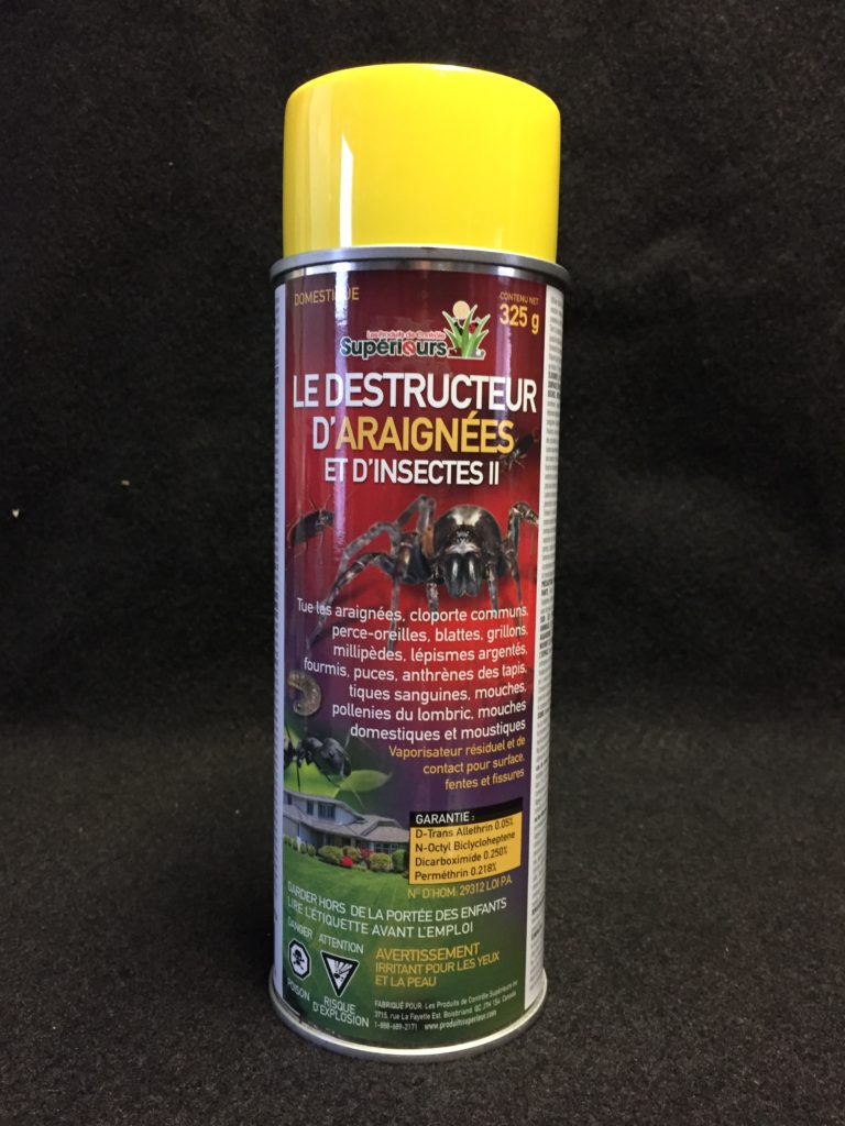 Destructeur d’araignée et d’insectes II 325g – Dexter Extermination
